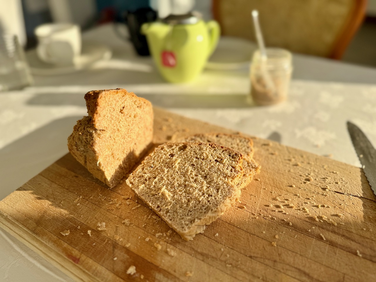 Gamaldags heilhveitibrauð - Albert eldar