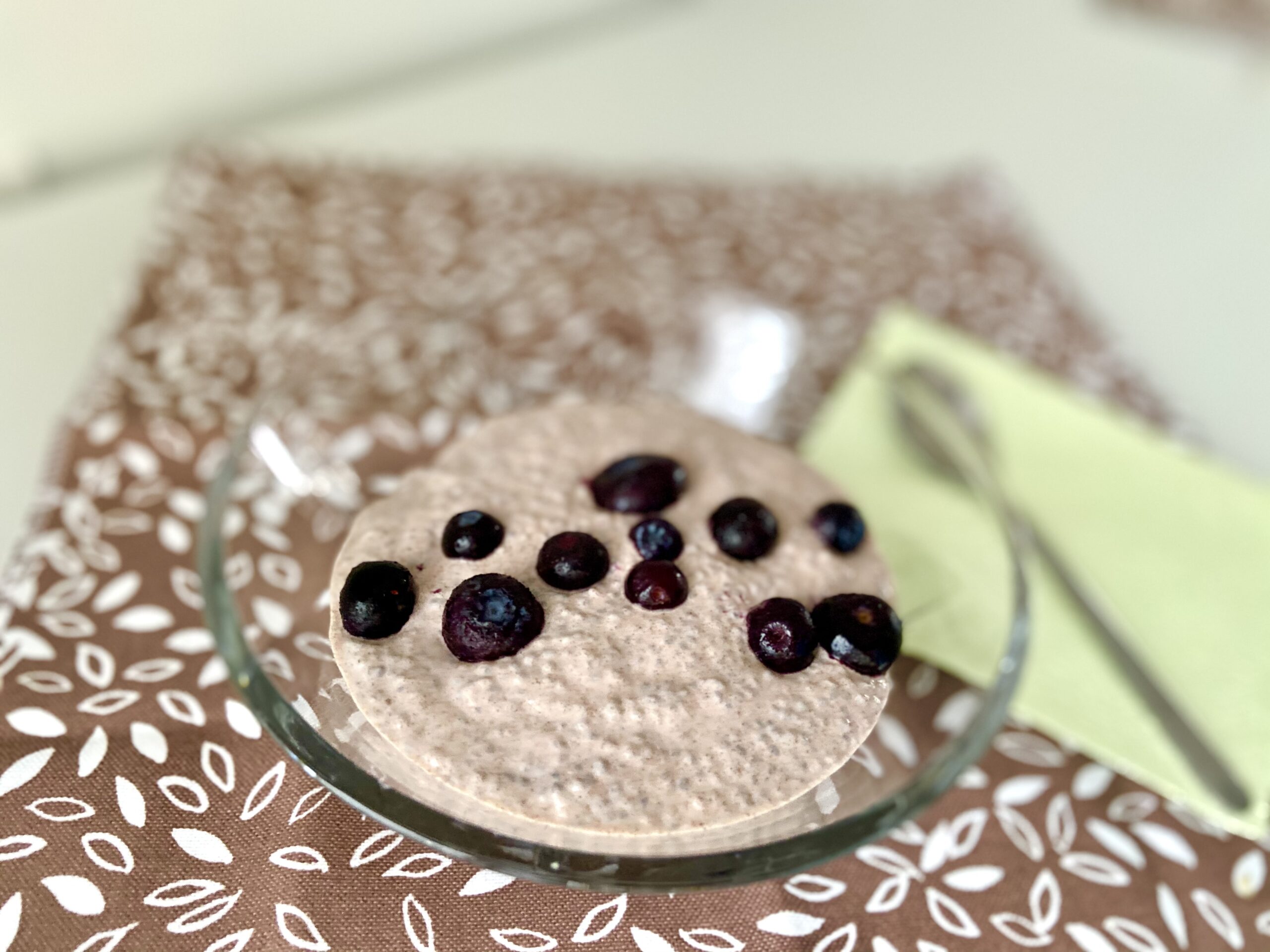 Chia Pudding with Blueberries and Cinnamon - Albert eldar